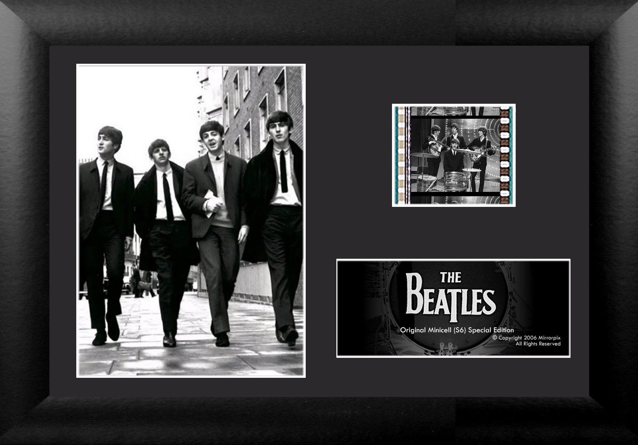 Winston Brands The Beatles Actual Film Cell Decorative Display| Wayfair