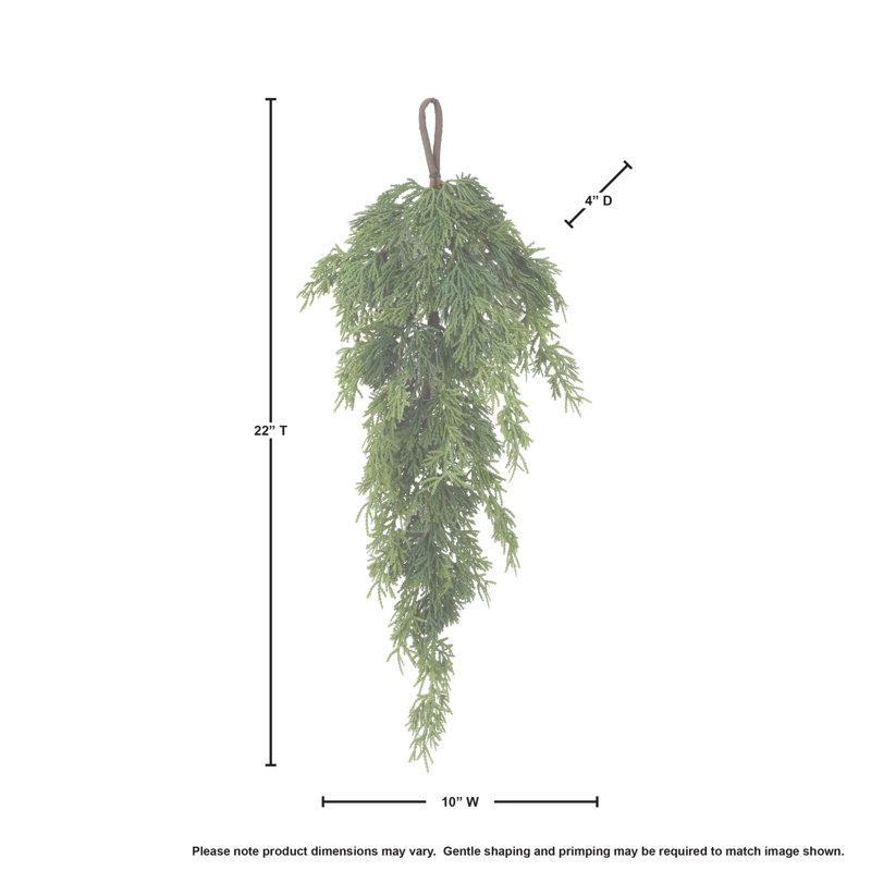 Primrue Faux Cedar Swag | Wayfair