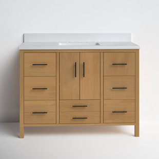 Modern 48 Inch Single Bathroom Vanities | AllModern