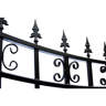 ALEKO Steel Single Swing Driveway Gate - ST. LOUIS Style & Reviews ...