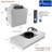 Awoco 30" 1000 CFM Ducted Insert Range Hood In Stainless Steel With ...