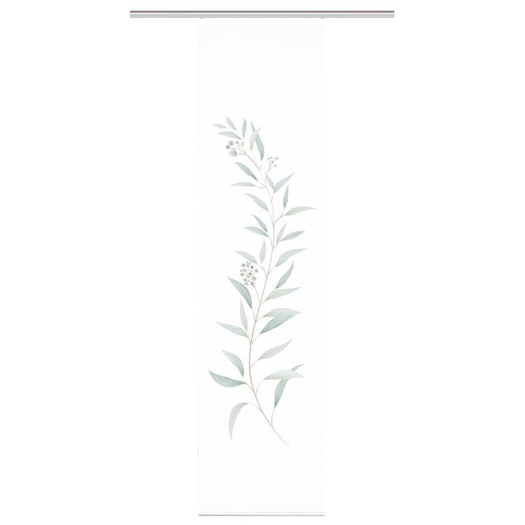 East Urban Home Polyester Semi Sheer Track Insert Sliding Panel Panel ...