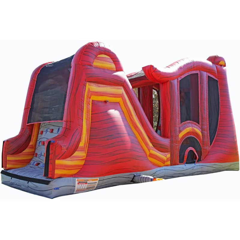 JumpOrange Shadow Obstacle Course Bounce House for Kids and Adults ...