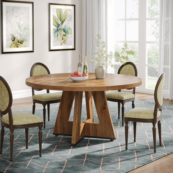 Gracie Oaks 47 Inch Round Dining Table & Reviews | Wayfair