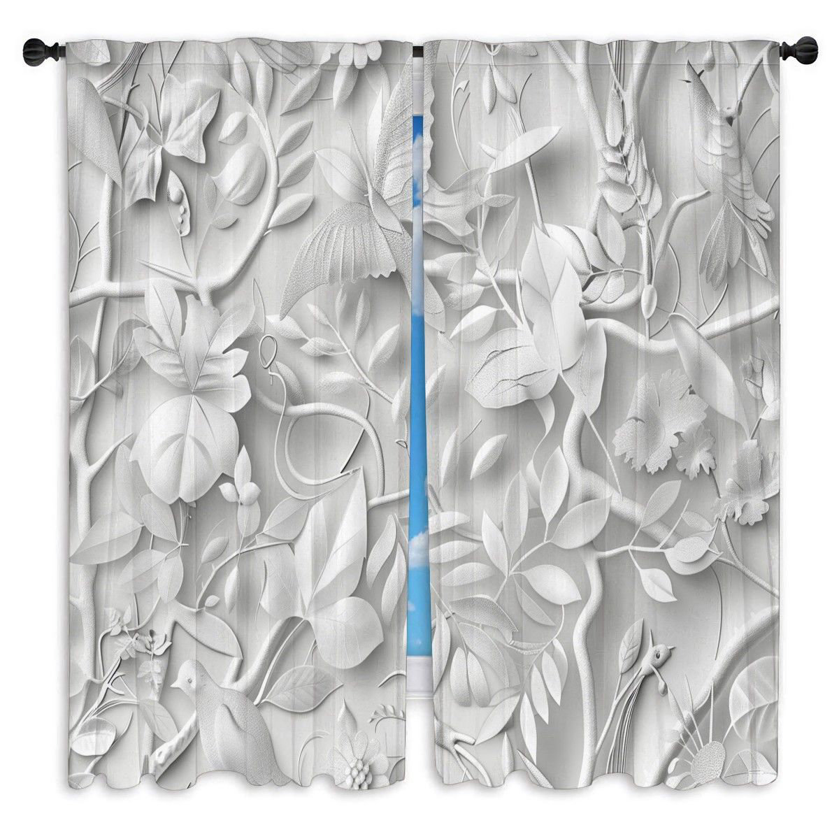 Canora Grey Taffney Polyester Room Darkening Curtain Pair | Wayfair