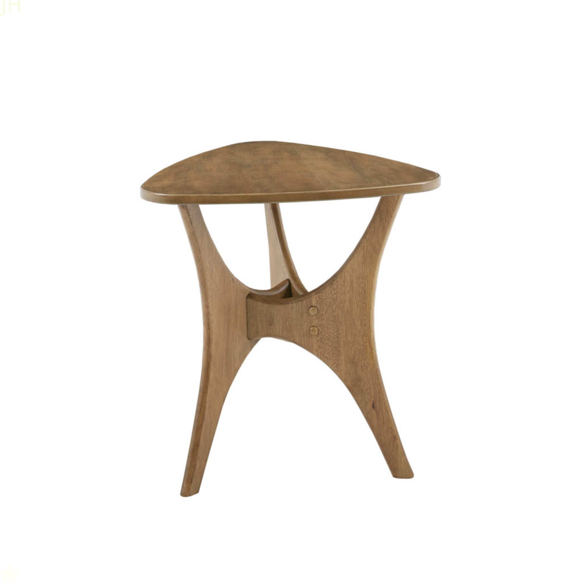 Dakota Fields Triangle Wood Side Table | Wayfair