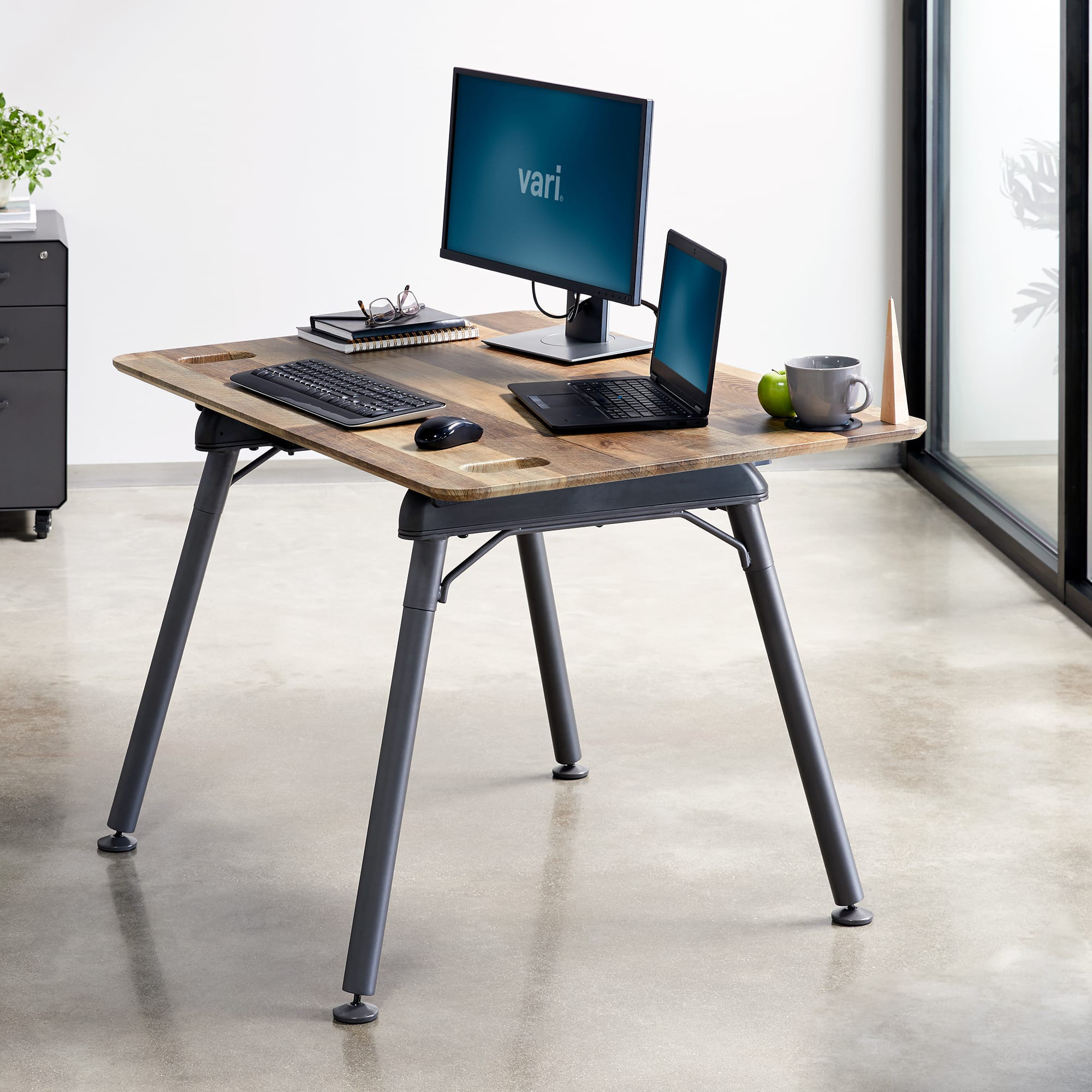 VARI Height Adjustable Standing Desk - Wayfair Canada
