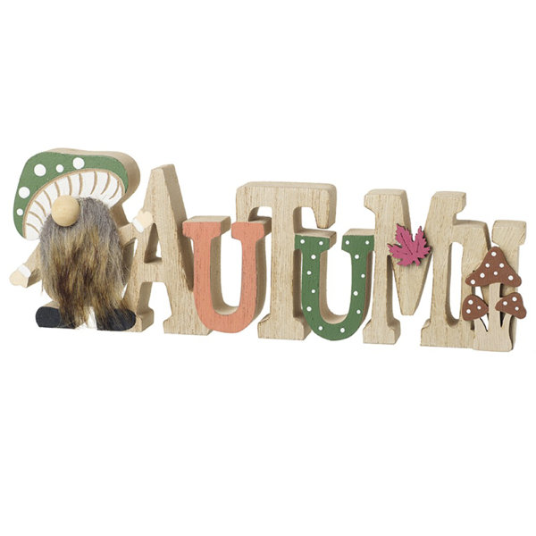 Lily Manor Autumn Gonk Sign | Wayfair.co.uk