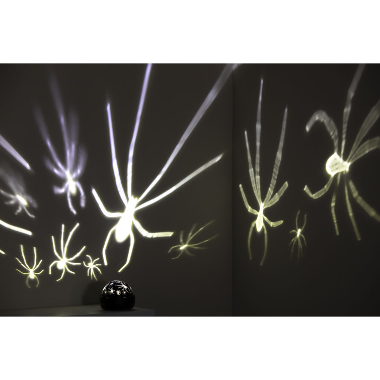 Plow & Hearth Lighted Halloween Spider Projector | Wayfair