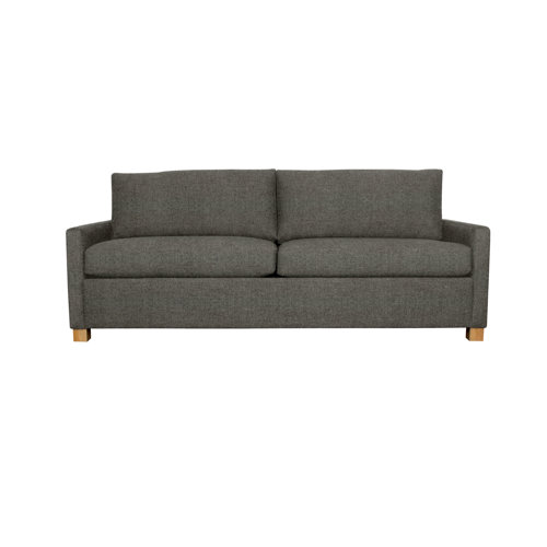 EdgecombeFurniture Louisa 87" Square Arm Sofa Bed with Reversible ...