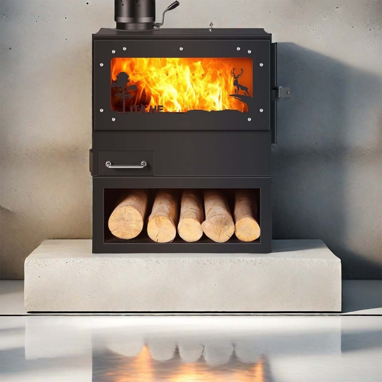 Hart Enjoy life Holiday home heating fireplace - Wayfair Canada