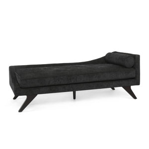George Oliver Upholstered Chaise Lounge & Reviews | Wayfair