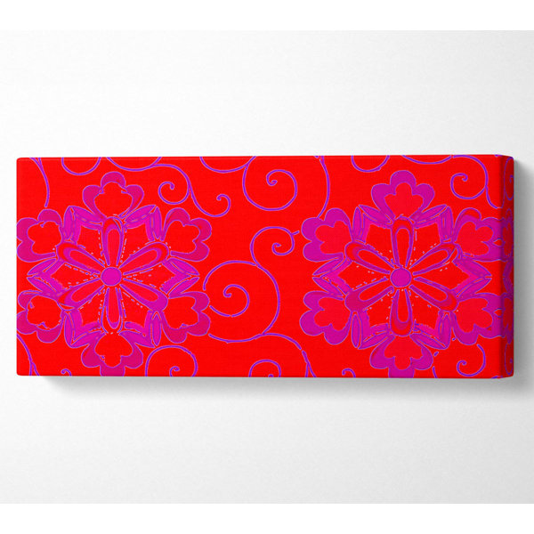 Rosalind Wheeler Red Decoration - Wrapped Canvas Art Prints | Wayfair.co.uk