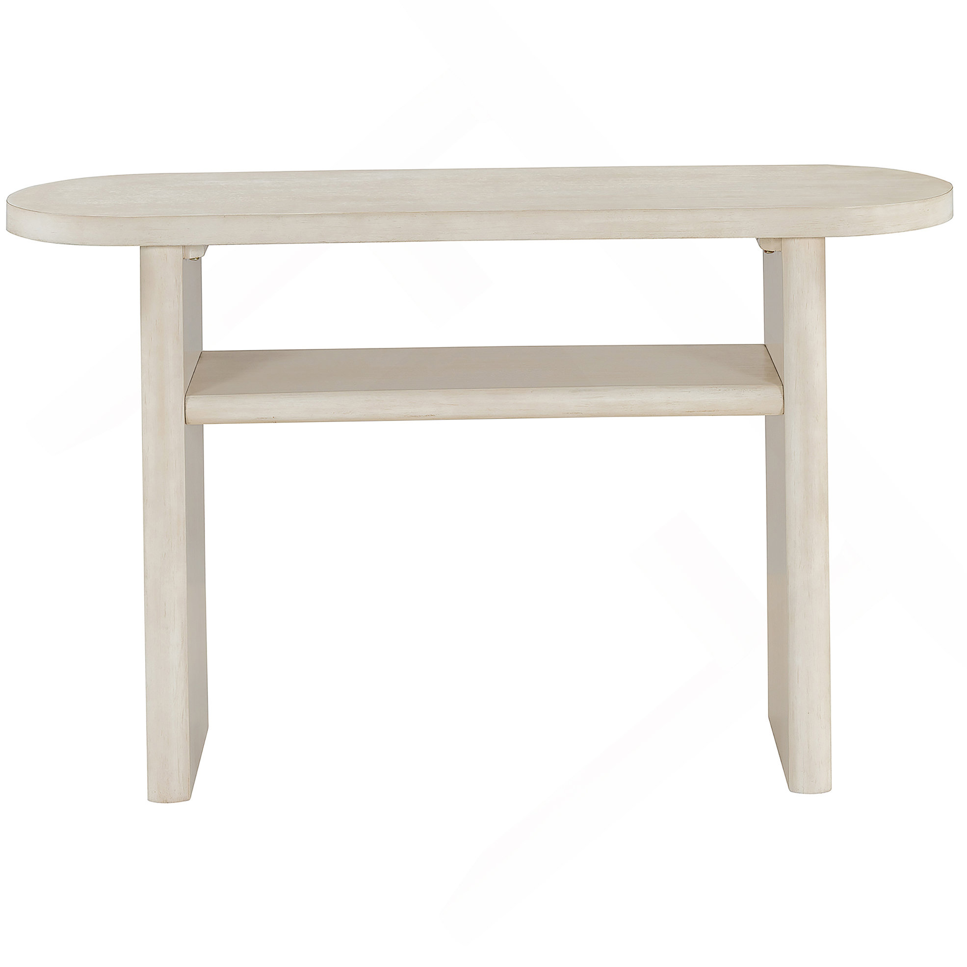 Latitude Run® Elegant Minimalist Console Table with Rounded Edges and ...