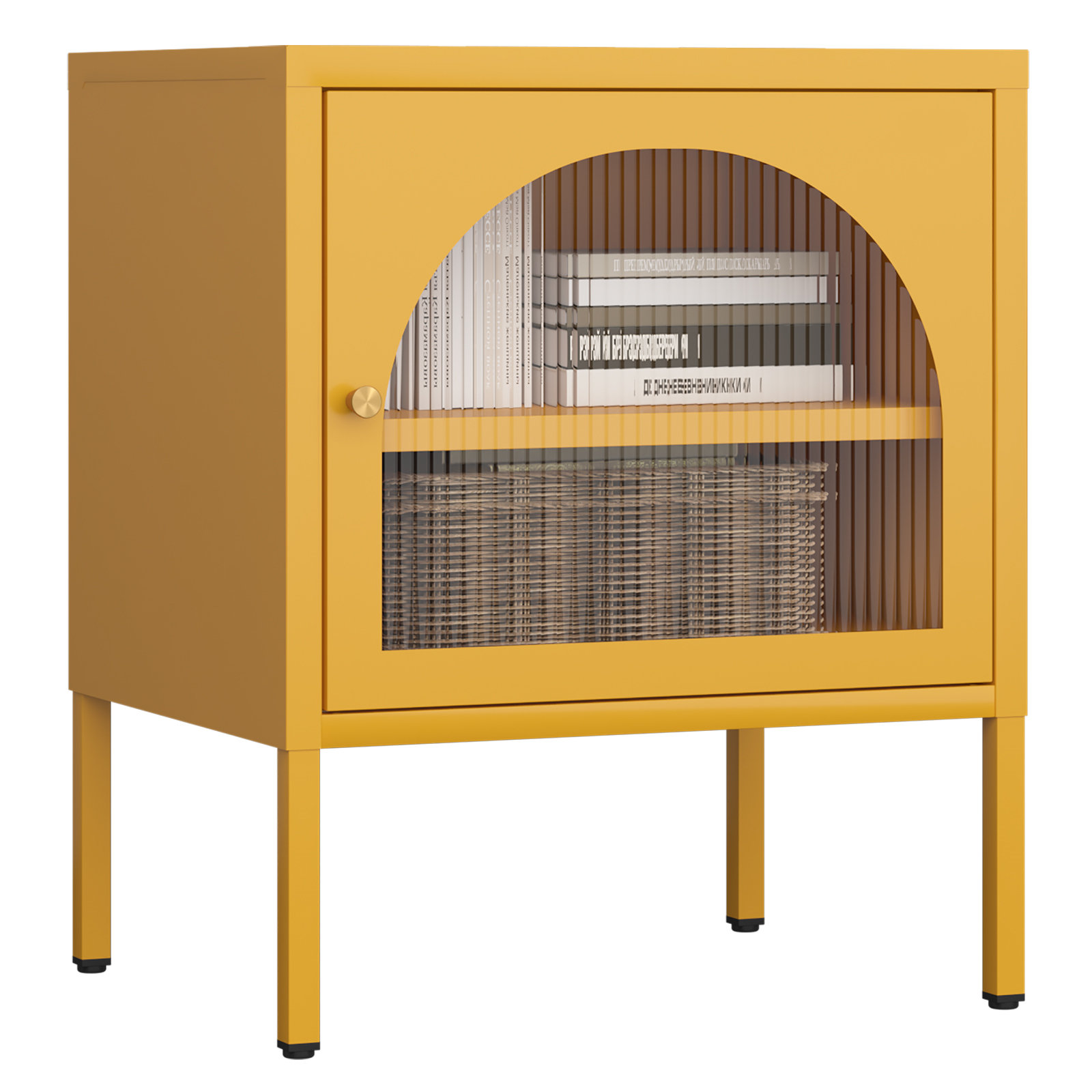 Ebern Designs Geanino Steel End Table | Wayfair