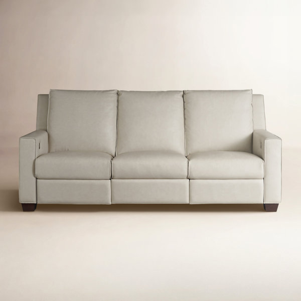 Universal Furniture Tucker 90'' Genuine Leather Reclining Sofa | Perigold