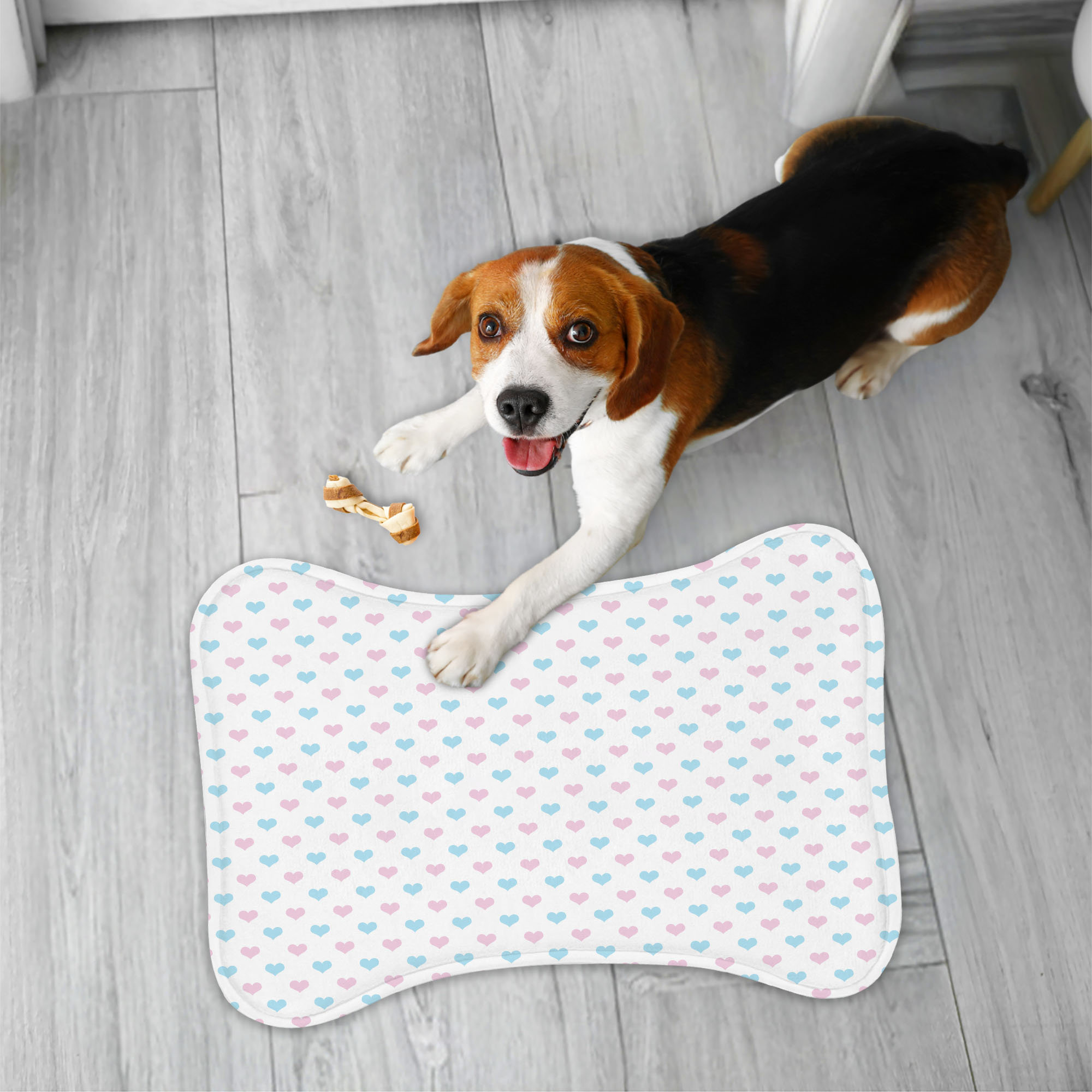 MentionedYou Rainbow Whisper - 1 Piece Bone Shape Feeding Mat | Wayfair