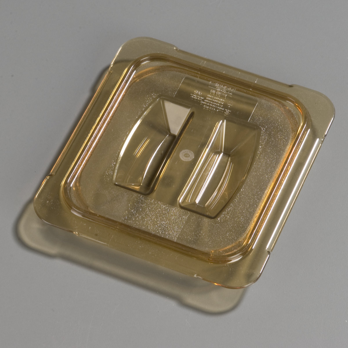 Carlisle Food Service Products Universal™ Brown Rectangle Plastic Lid ...