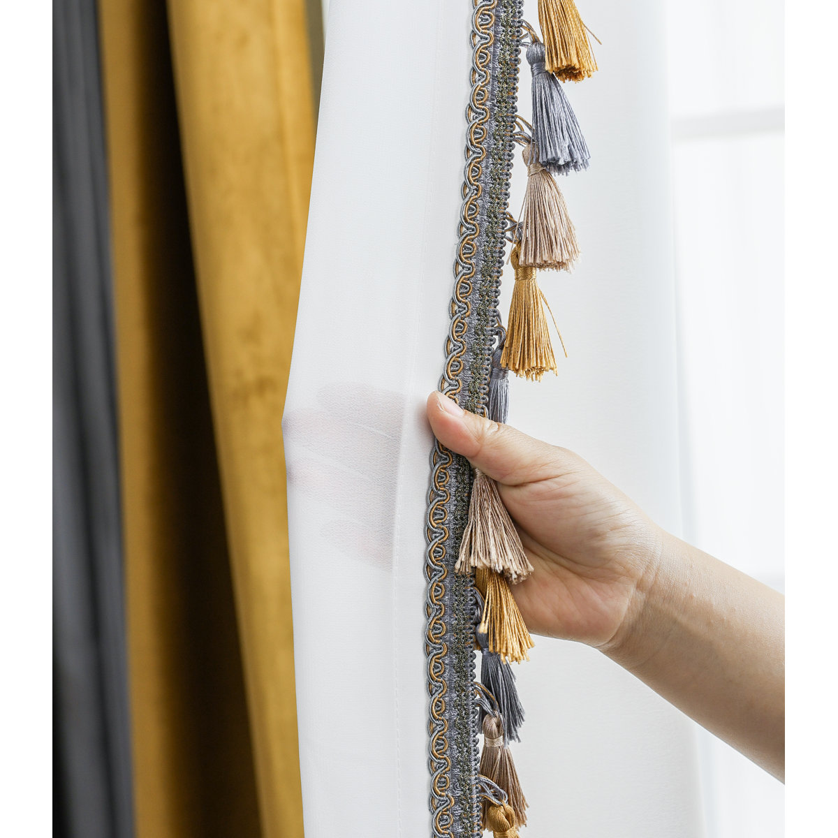 Visionary Home Athena Rayon Curtains & Reviews | Wayfair