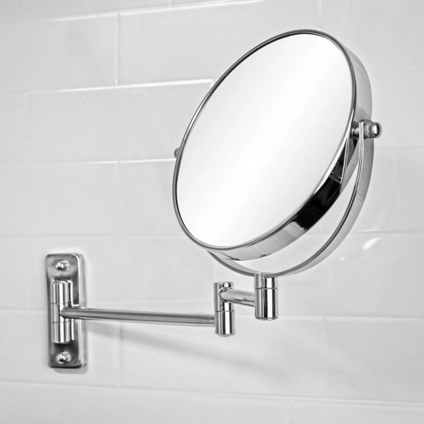 Symple Stuff Lindos Extendable Shaving Mirror | Wayfair.co.uk