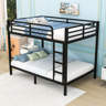 Harriet Bee Metal Bunk Bed With Guardrails And Ladder - Wayfair Canada