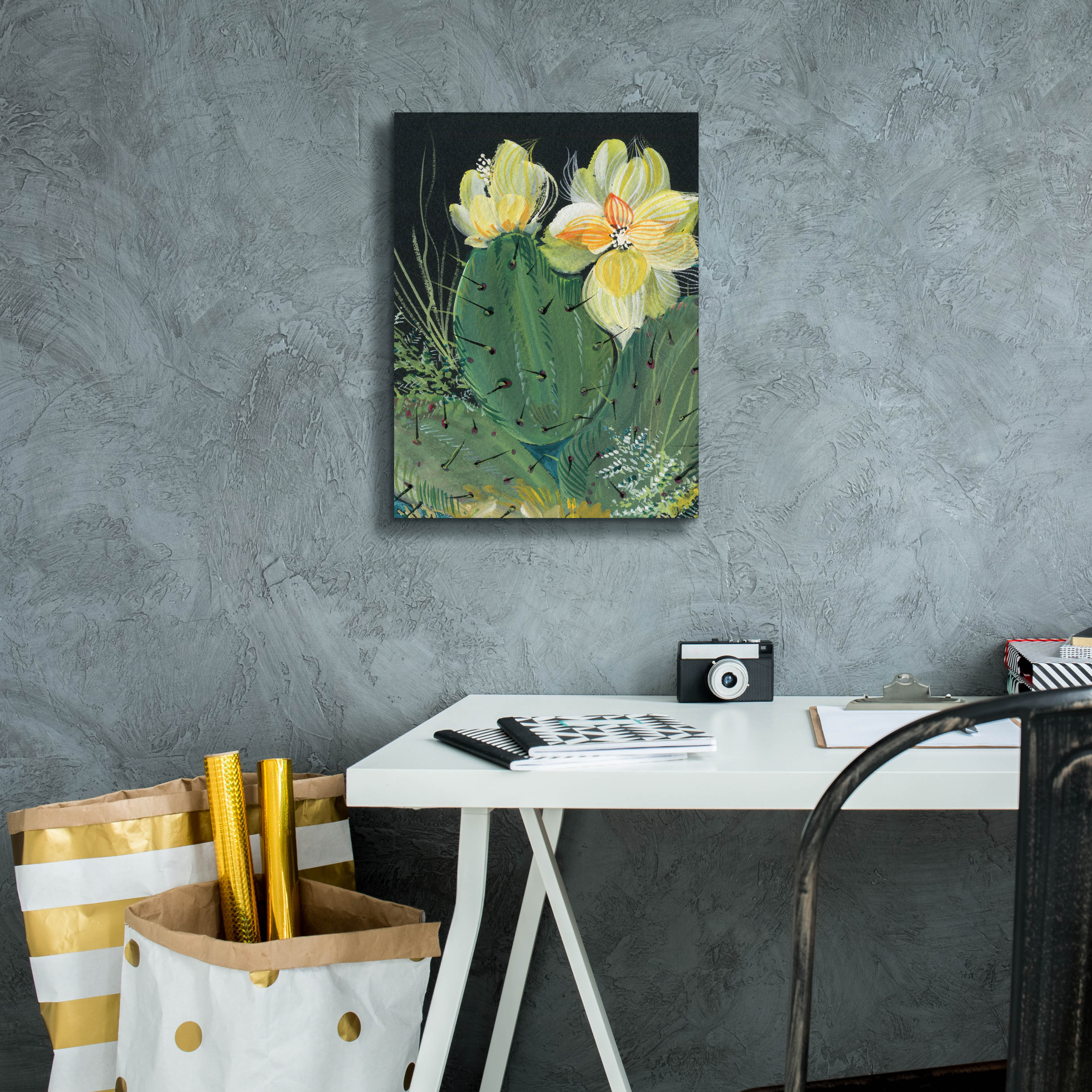 Dakota Fields 'Cactus 2' by Kristy Rice Canvas Wall Art | Wayfair