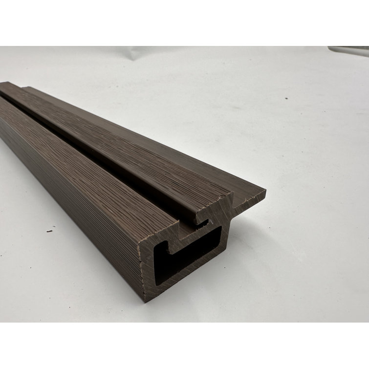 e-Joy 2.2" x 106" Shiplap Side Slat Paneling, End Cap Pieces (10-pack ...