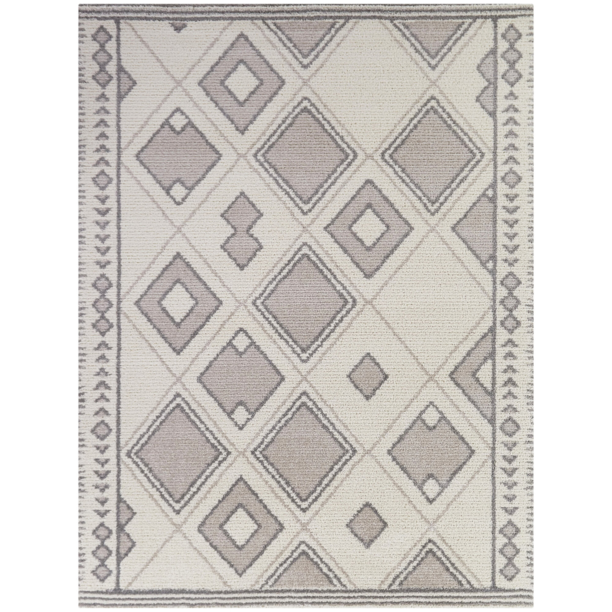 Balta Rugs Mariska Taupe Transitional Geometric Area Rug | Wayfair
