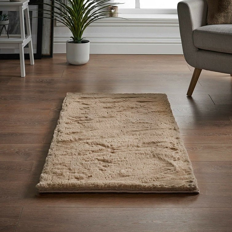 Canora Grey Rosenda Faux Fur Rug | Wayfair.co.uk