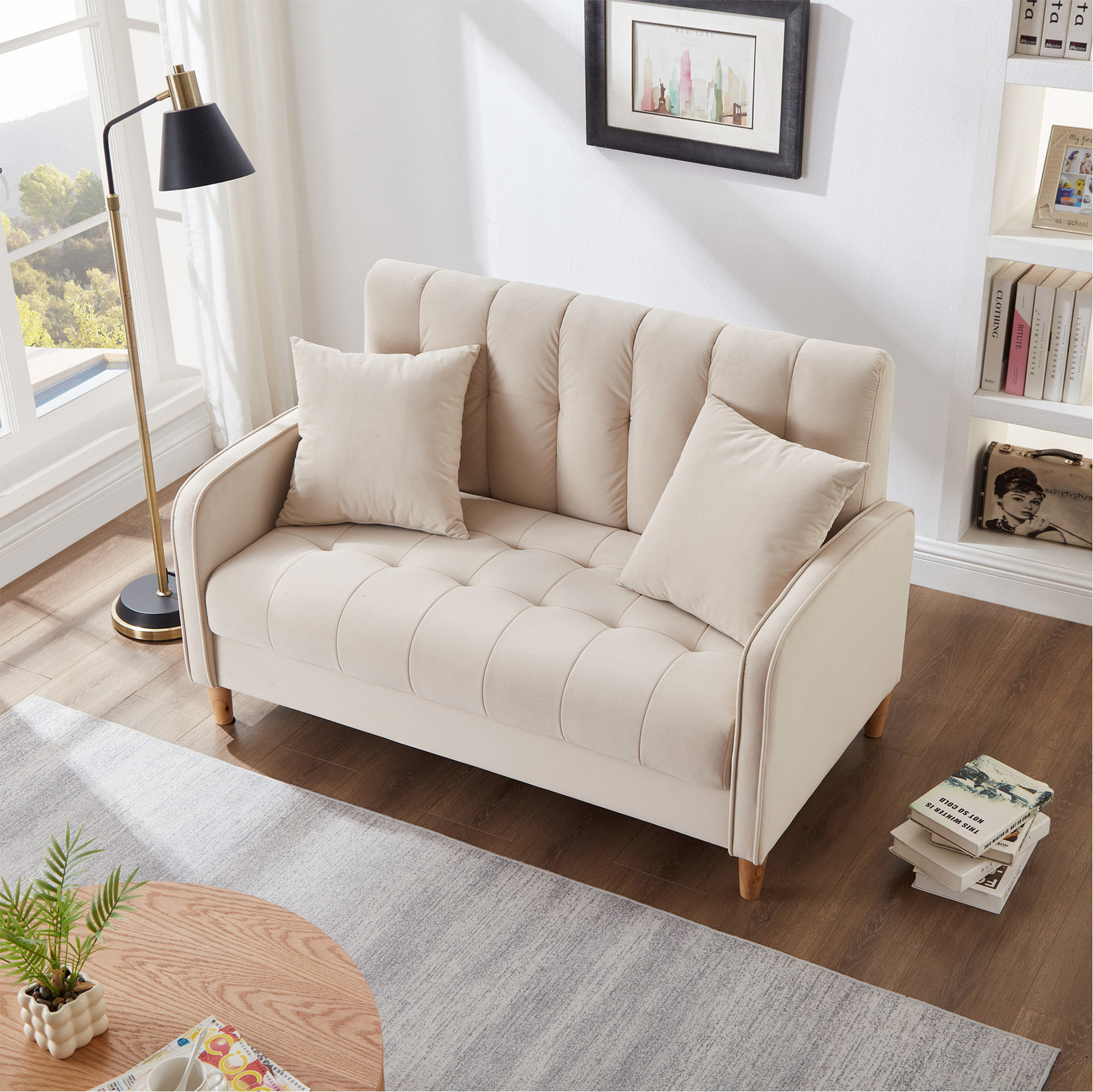 Ebern Designs Modern Design Couch For Living Room Department Small ...