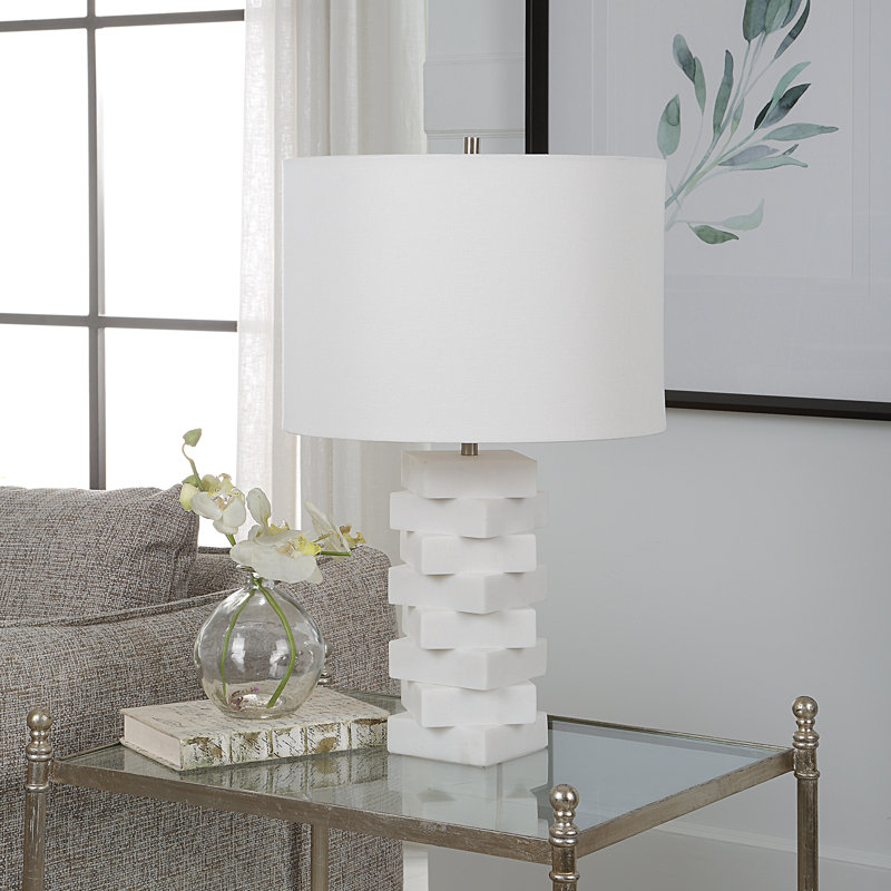 Latitude Run® Stone Table Lamp | Wayfair