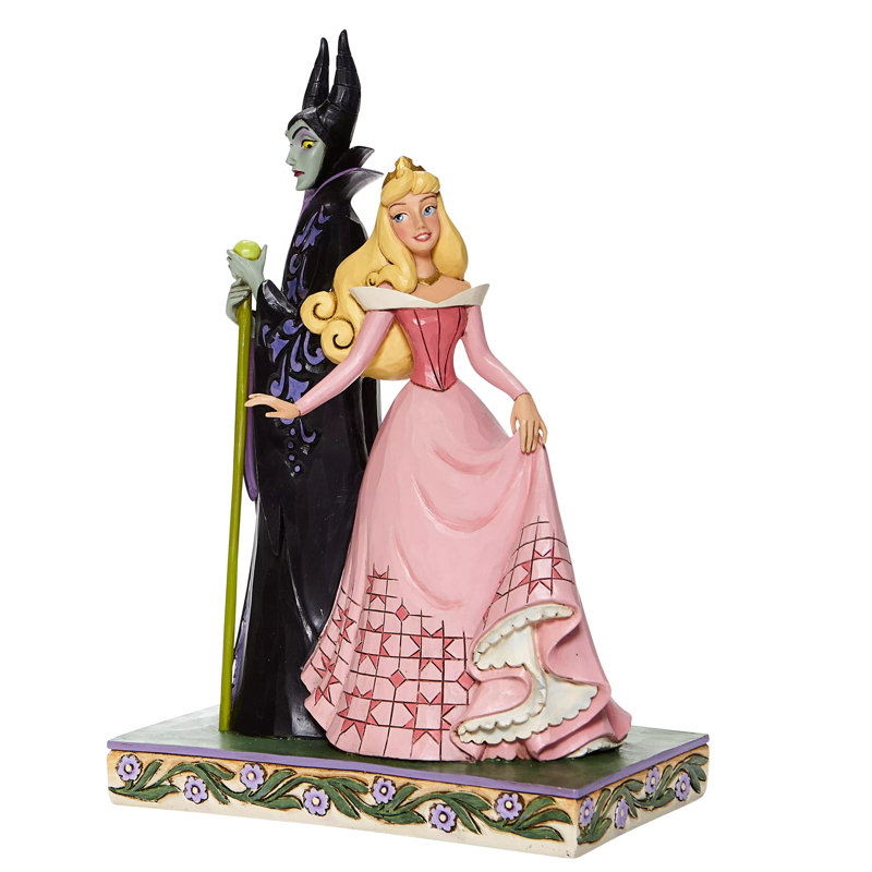 enesco Disney Traditions Jim Shore Aurora & Maleficent Figurine 9in H ...