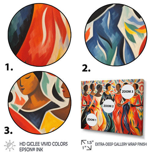 Red Barrel Studio® Masterpiece The Dance By Henri I On Canvas Print ...