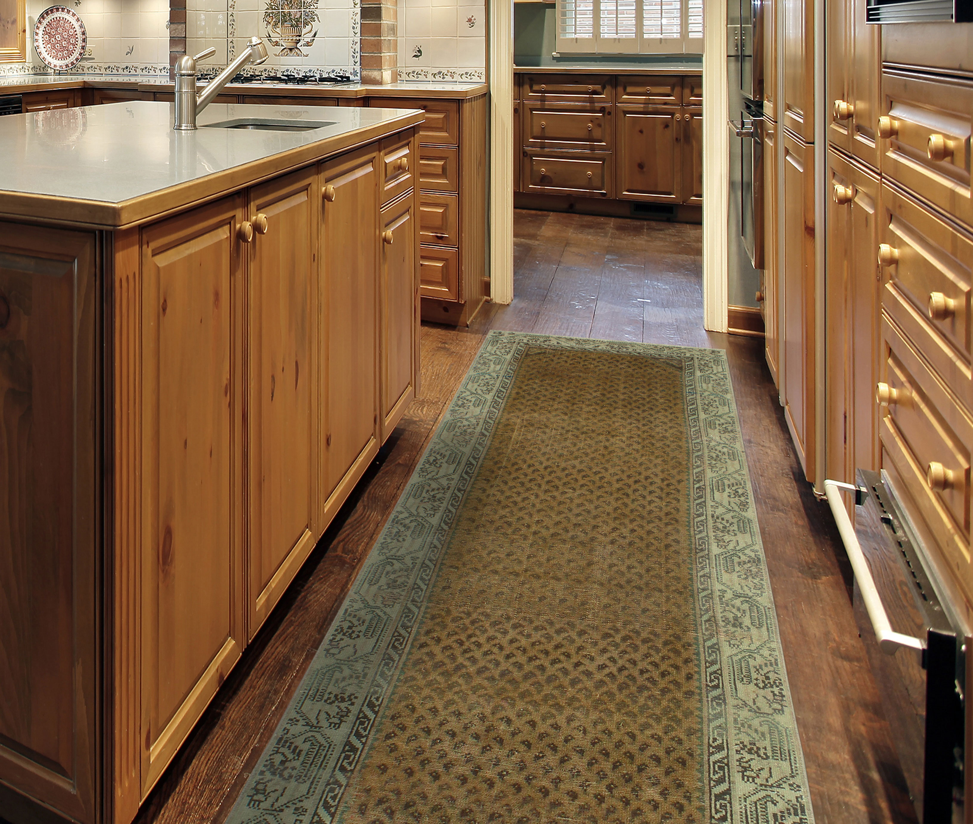 Union Rustic Semi-Antique Bourne Rust Runner - Wayfair Canada