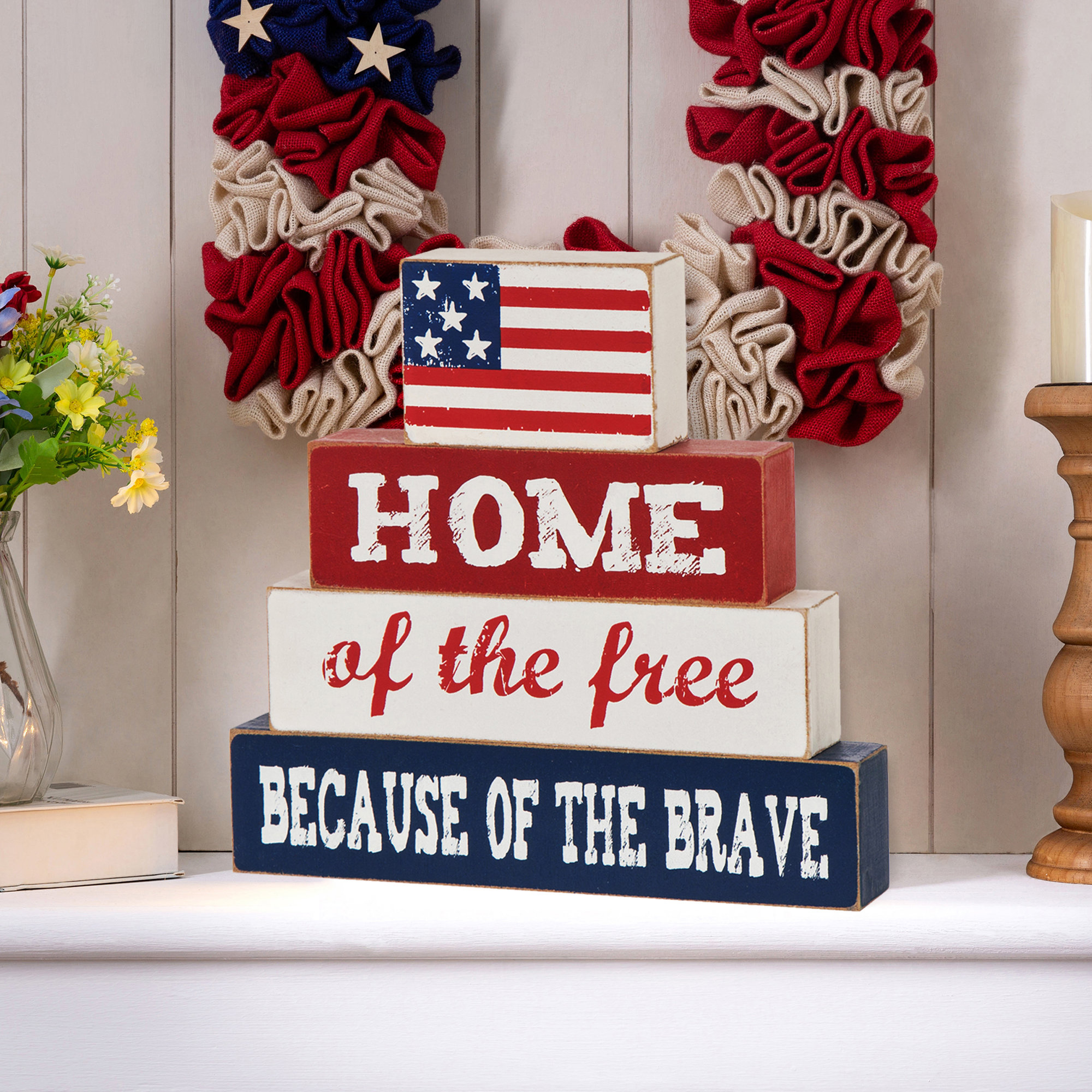 The Holiday Aisle® Wooden Word Sign Table Décor & Reviews | Wayfair