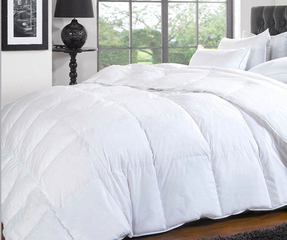 Linen Depot Direct Wool Filled 200 TC Cotton Down Alternative Comforter ...