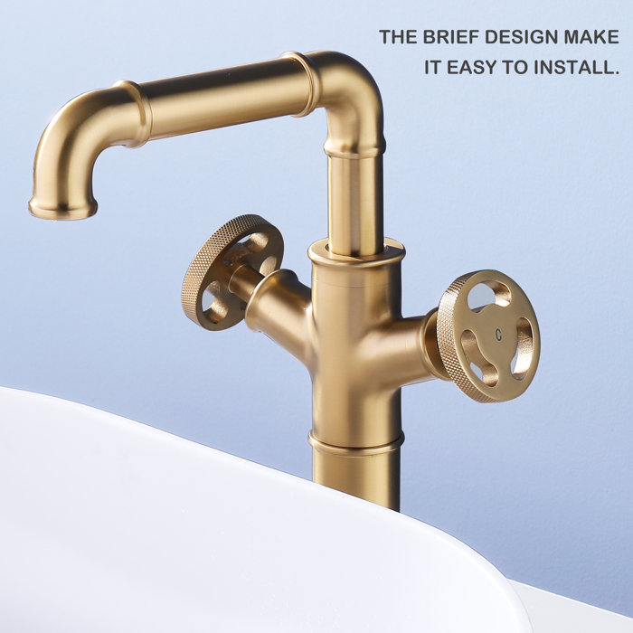 Inhouse Single Hole Faucet 2-handle Bathroom Faucet | Wayfair