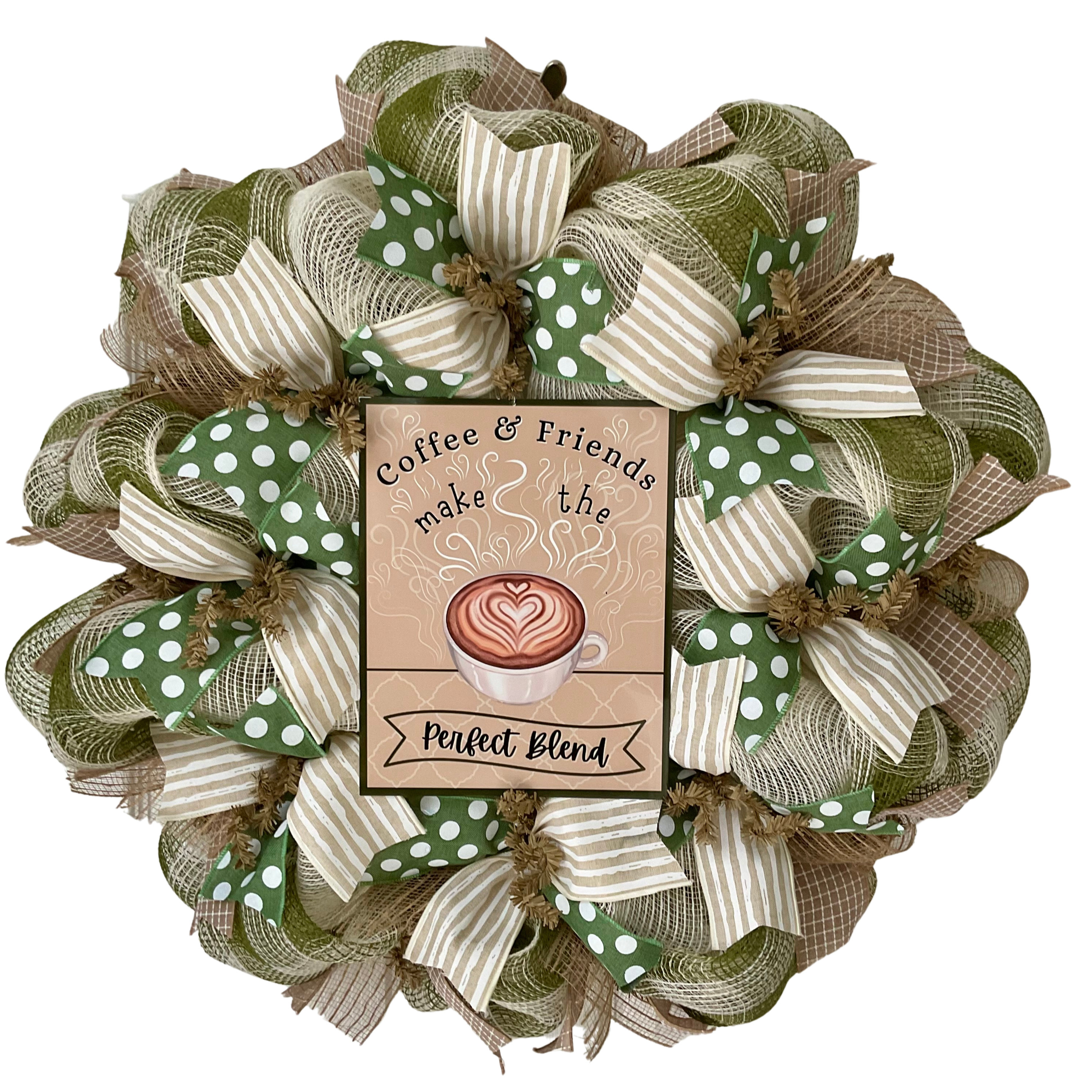 Red Barrel Studio® Coffee & Friends Make The Perfect Blend Handmade ...