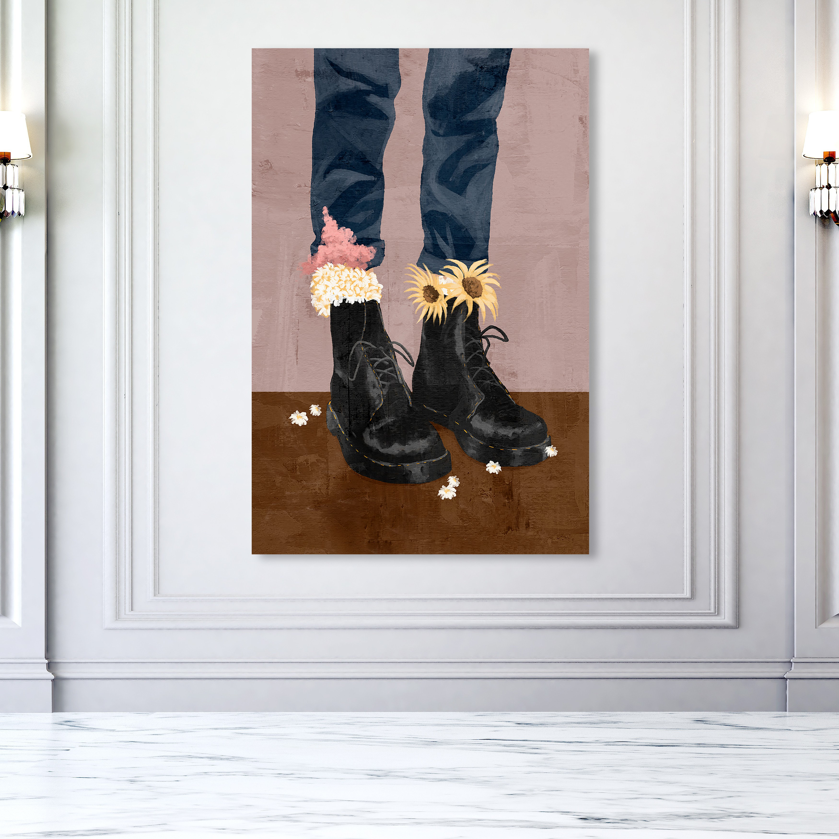 Winston Porter Fashion And Glam 'Nature Boots' Shoes By Oliver Gal Wall ...
