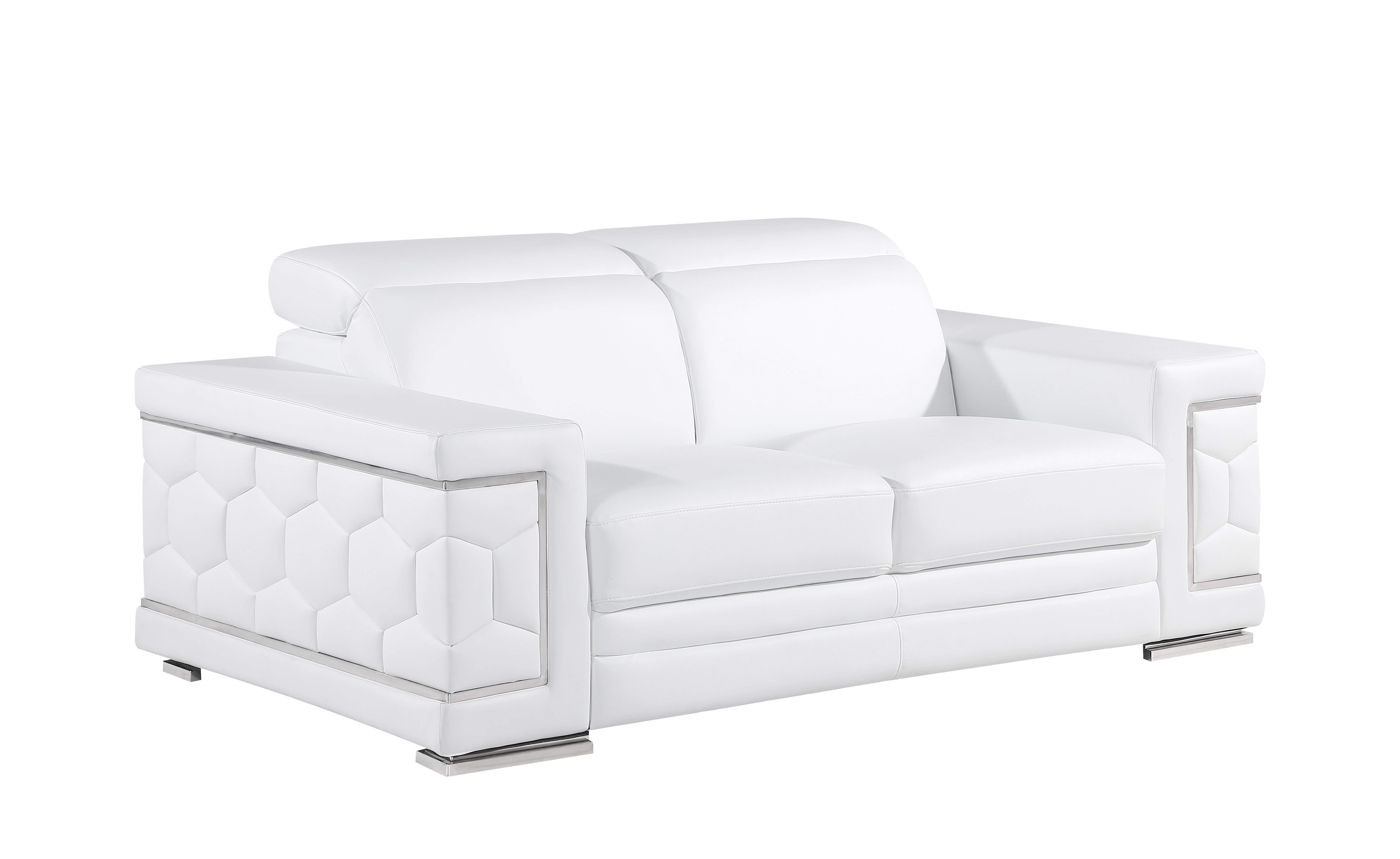 Brayden Studio® Charliee Genuine Leather Loveseat & Reviews | Wayfair