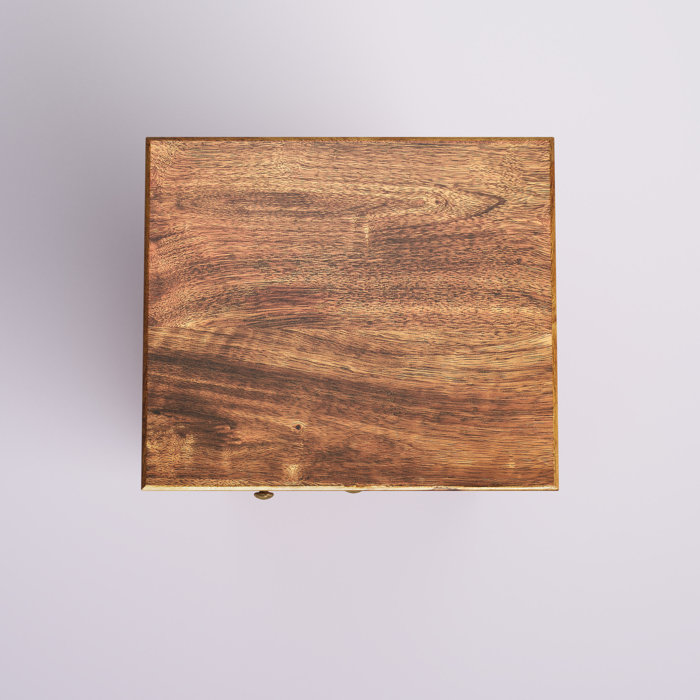 Mistana™ Cateline Solid + Manufactured Wood Nightstand & Reviews | Wayfair