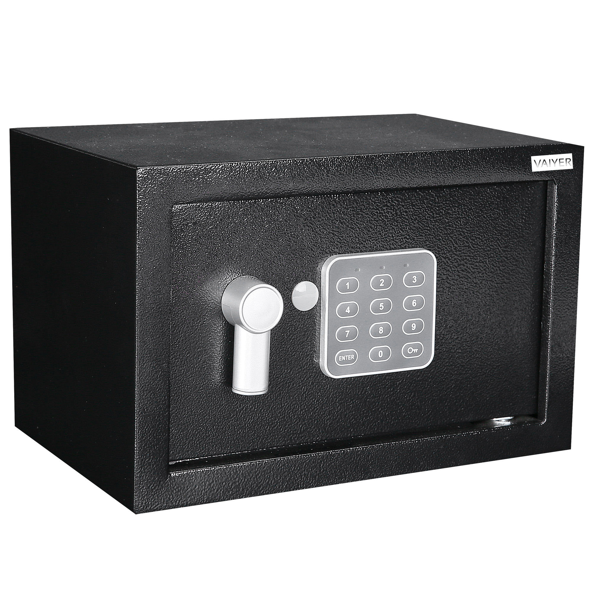 Vaiyer Home And Office Electronic Safe Box With Keys, Money Lock Boxes ...