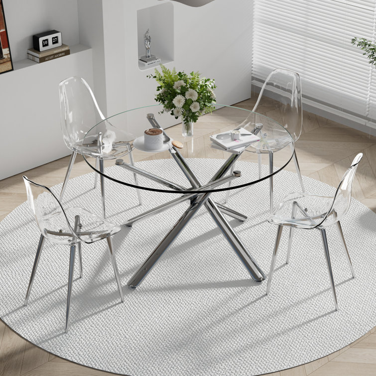 Ivy Bronx 5 - Piece Round Dining Set | Wayfair