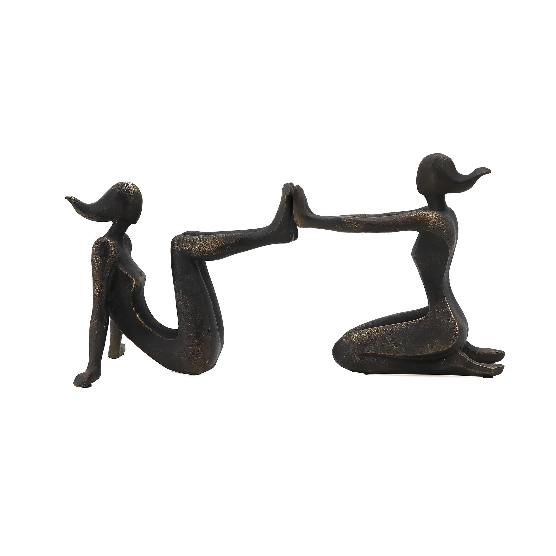Zentique Pushing Women Bookends & Reviews | Perigold