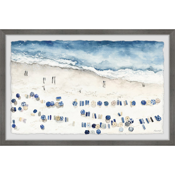 Highland Dunes 'Beach Paradise' Framed Painting Print | Wayfair.co.uk