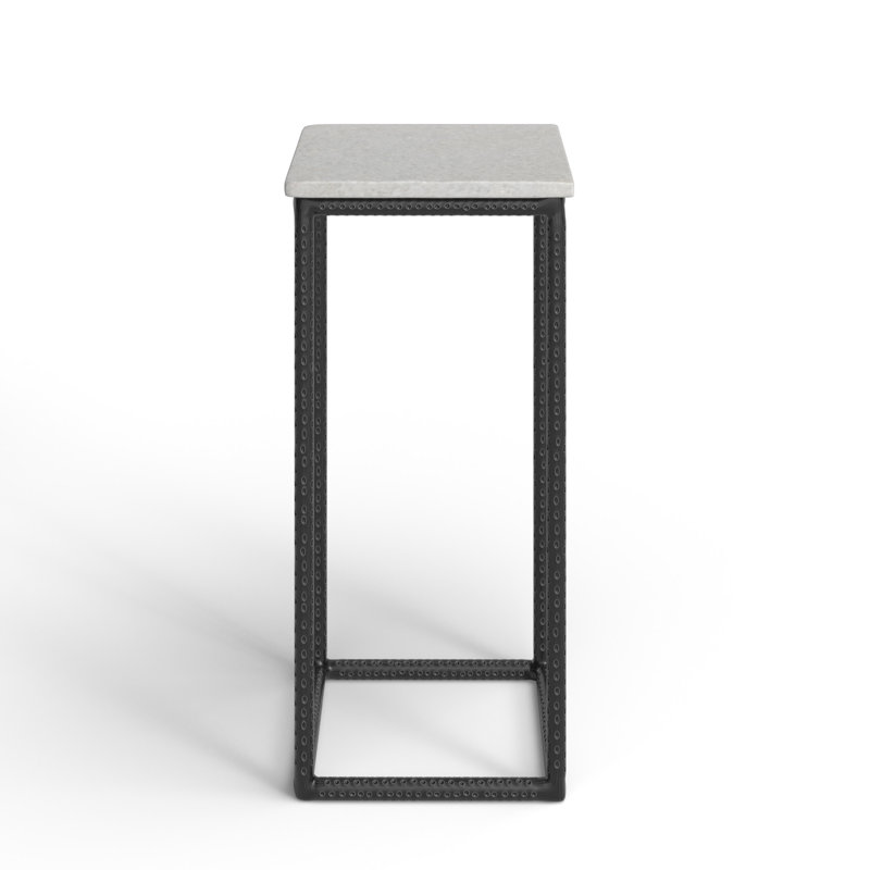 Birch Lane™ Maikel 21.5'' Tall Genuine Marble Frame End Table | Wayfair