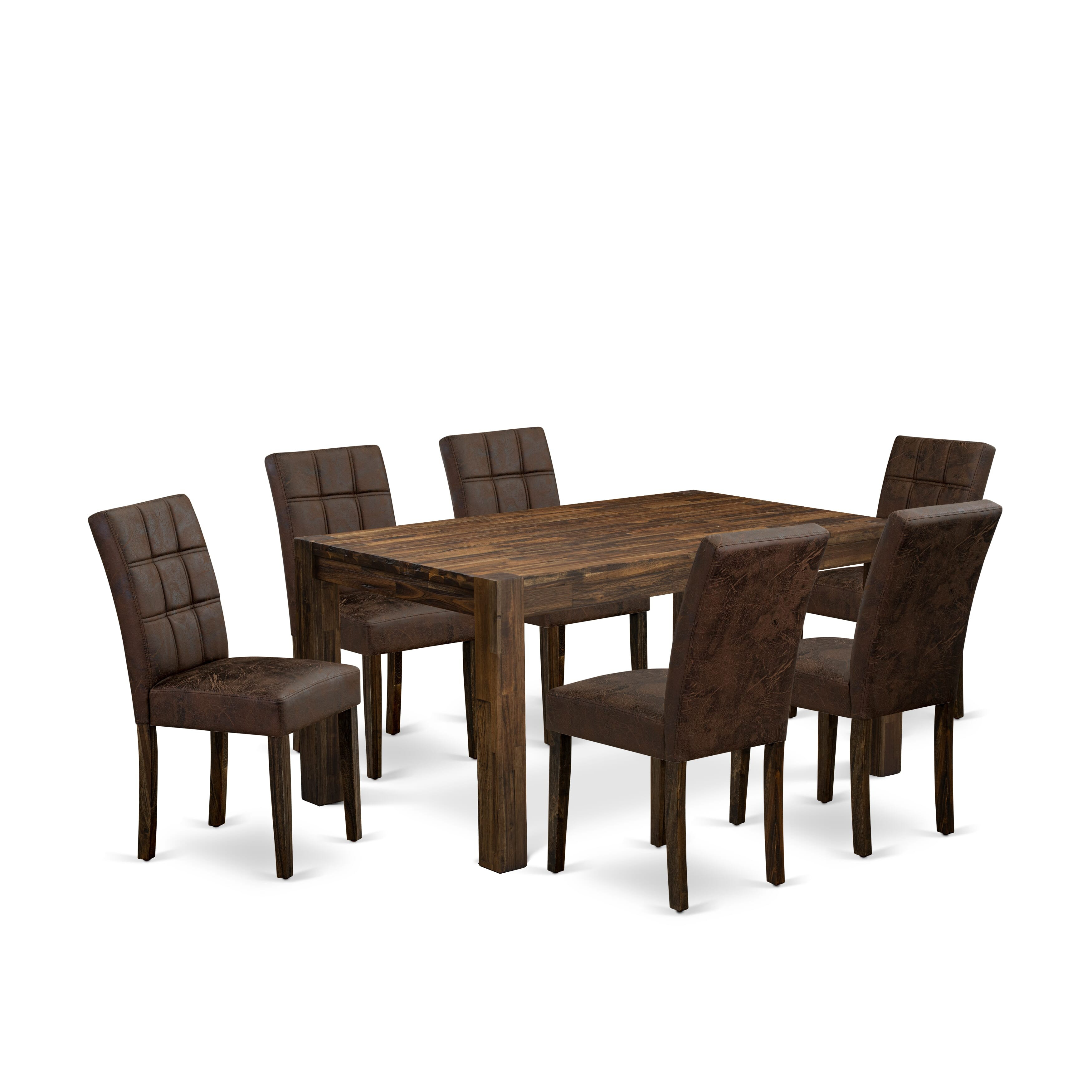 Millwood Pines Chari Rectangular 60'' L x 36'' W Dining Set - Wayfair ...