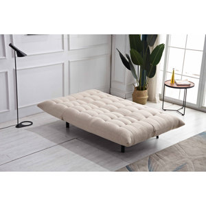 Ebern Designs Stalbridge Twin 71.65'' Upholstered Tufted Back ...