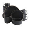 Gibson Elite Zuma 16 Piece Dinnerware Set, Service for 4 & Reviews ...