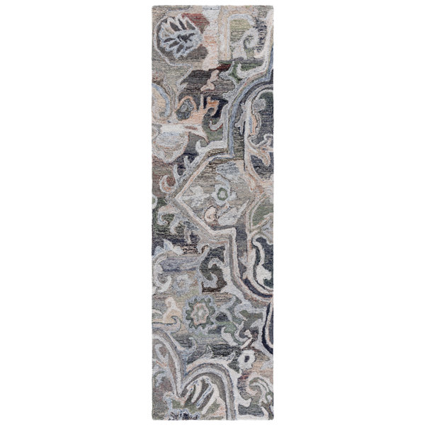 Safavieh Marquee 116 Hand Tufted Performance Abstract Rug & Reviews ...